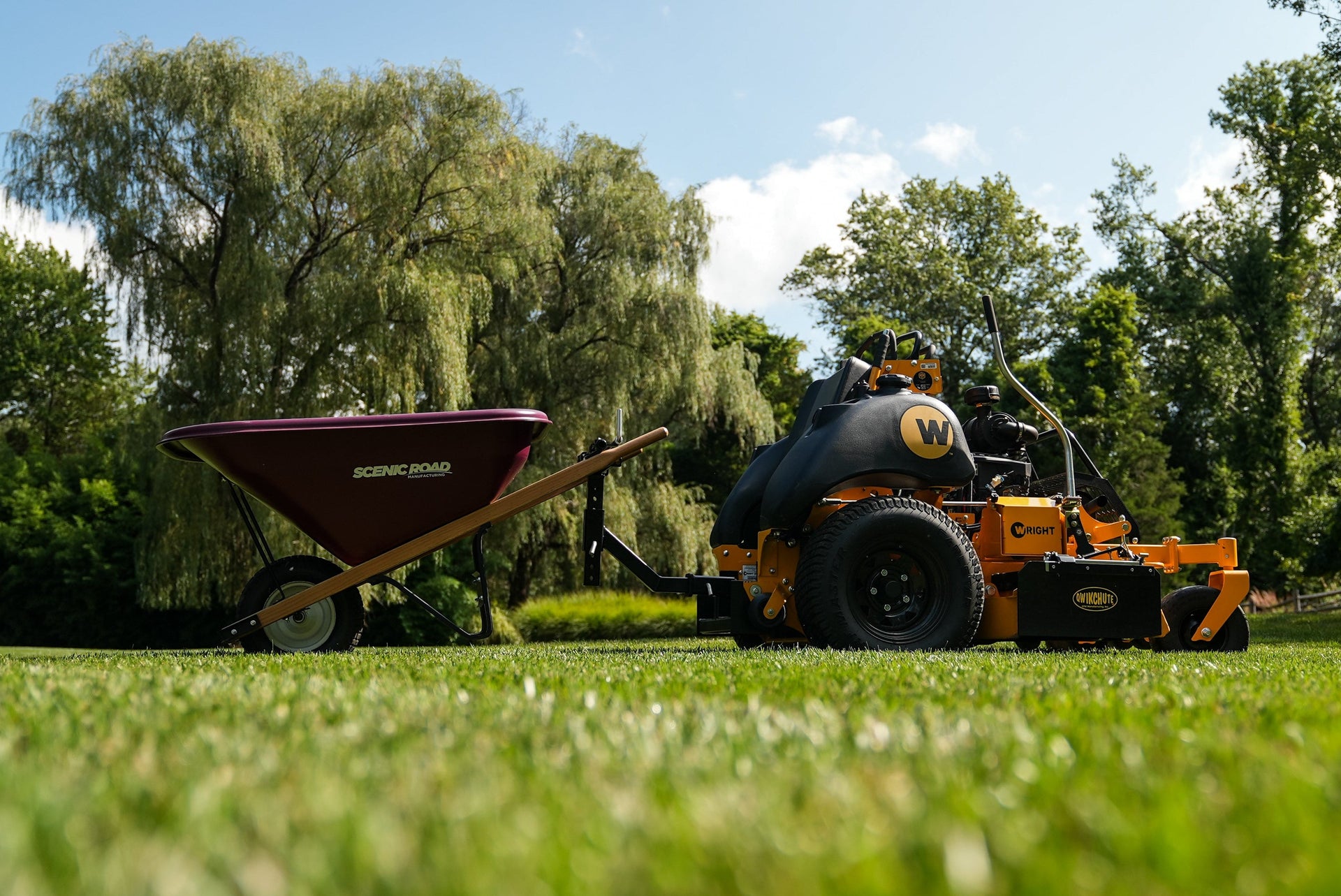 The W.I.T.C.H. - Wheelbarrow In Tow Conversion Hitch